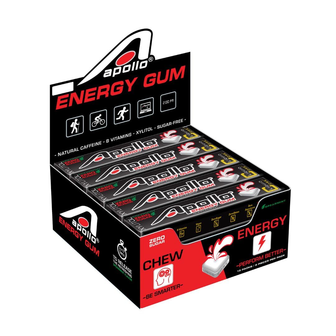 Liquid Core energy gum pack