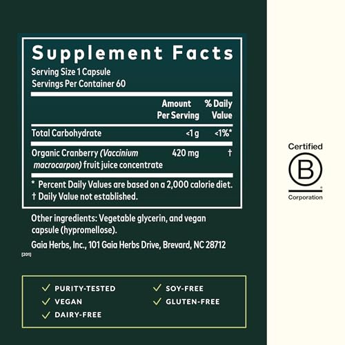 liquid cranberry concentrate capsules
