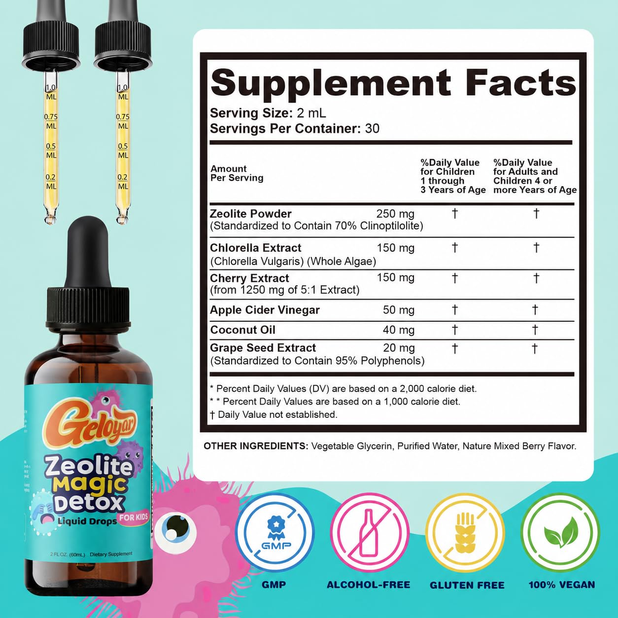 liquid detox vitamins for children