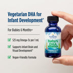 Liquid DHA for baby's brain health