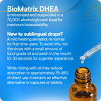 Liquid DHEA for hormonal balance
