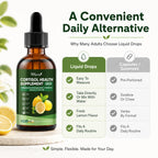 Liquid drops for adrenal health support