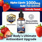 Liquid drops for antioxidant support