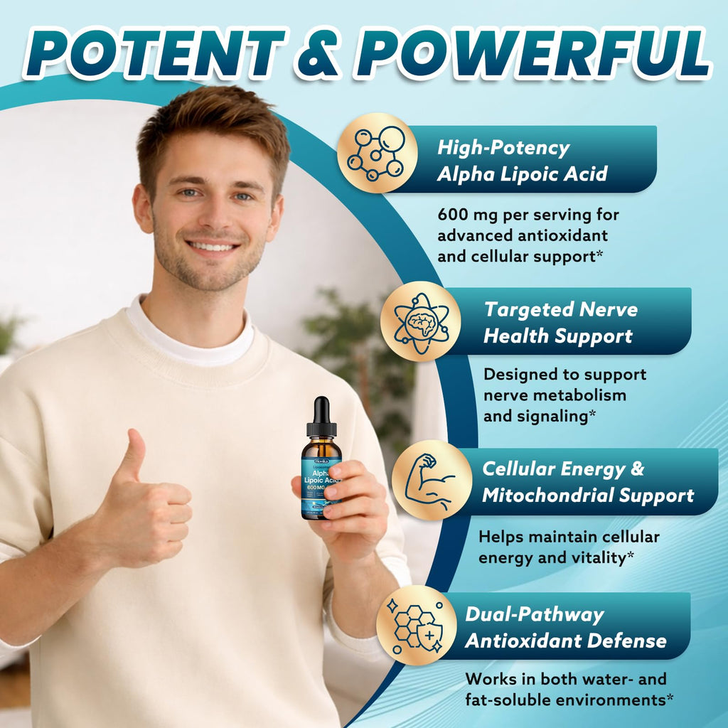 liquid drops for antioxidant support