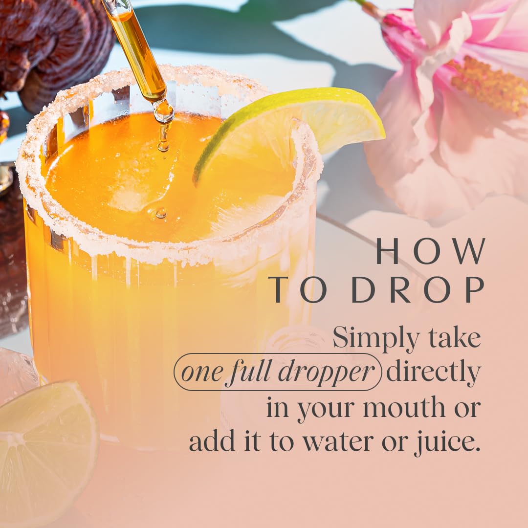 liquid drops for beauty and wellness