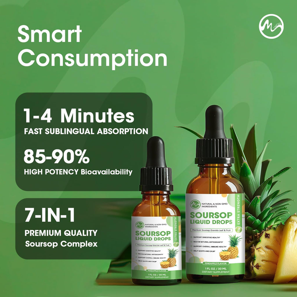 liquid drops for blended nutrients