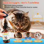 Liquid drops for boosting cat vitality