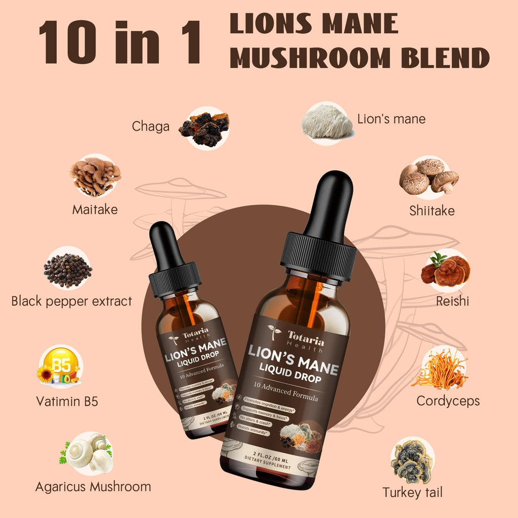 Liquid drops for brain support