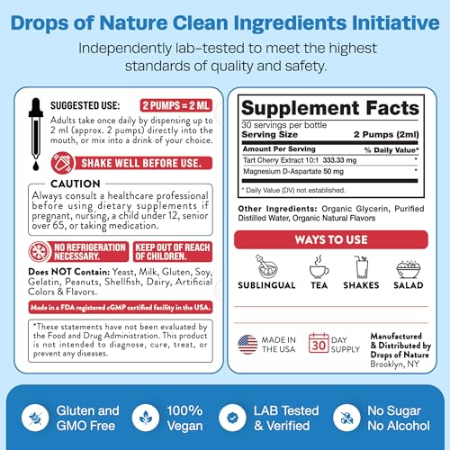liquid drops for daily magnesium intake