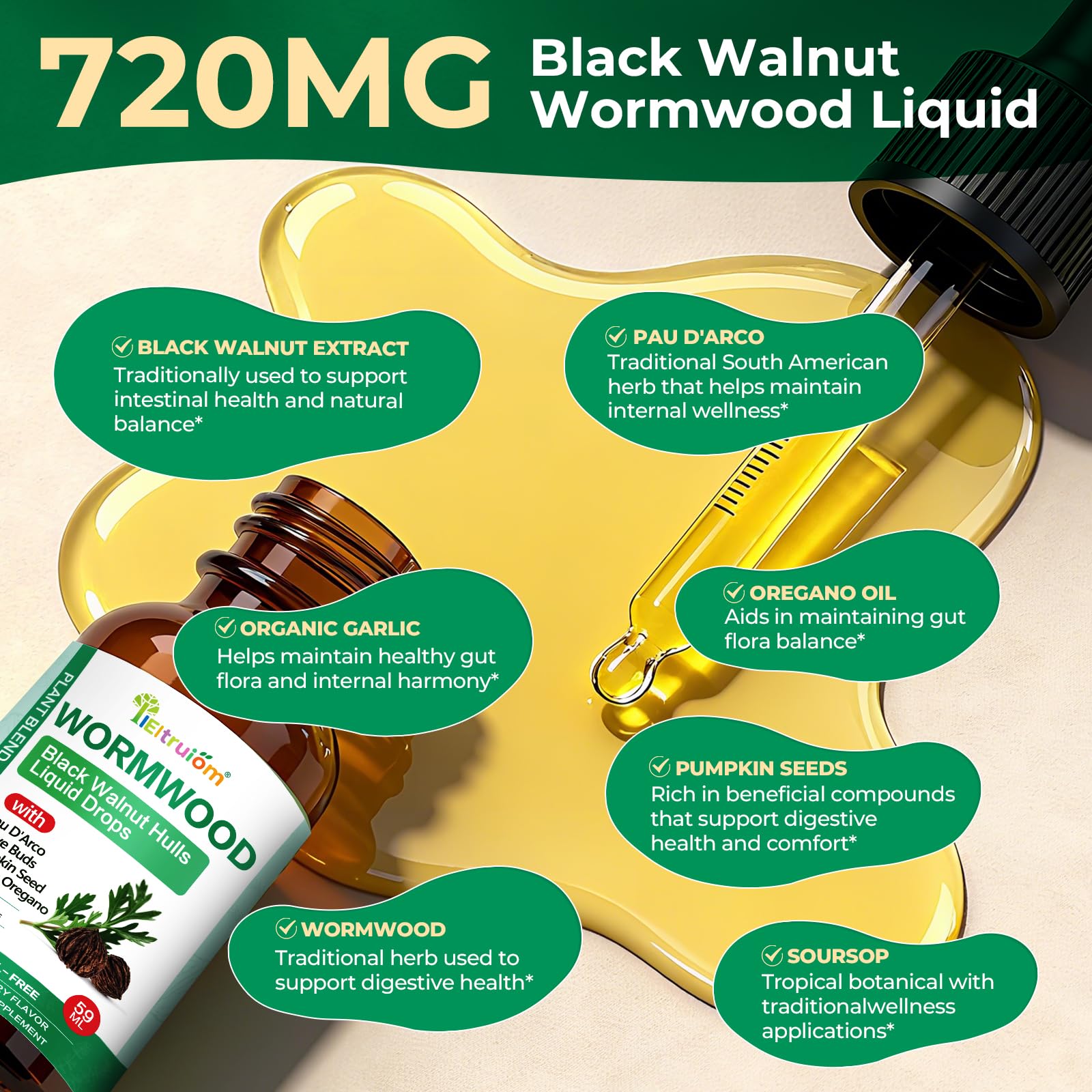 liquid drops for detoxification