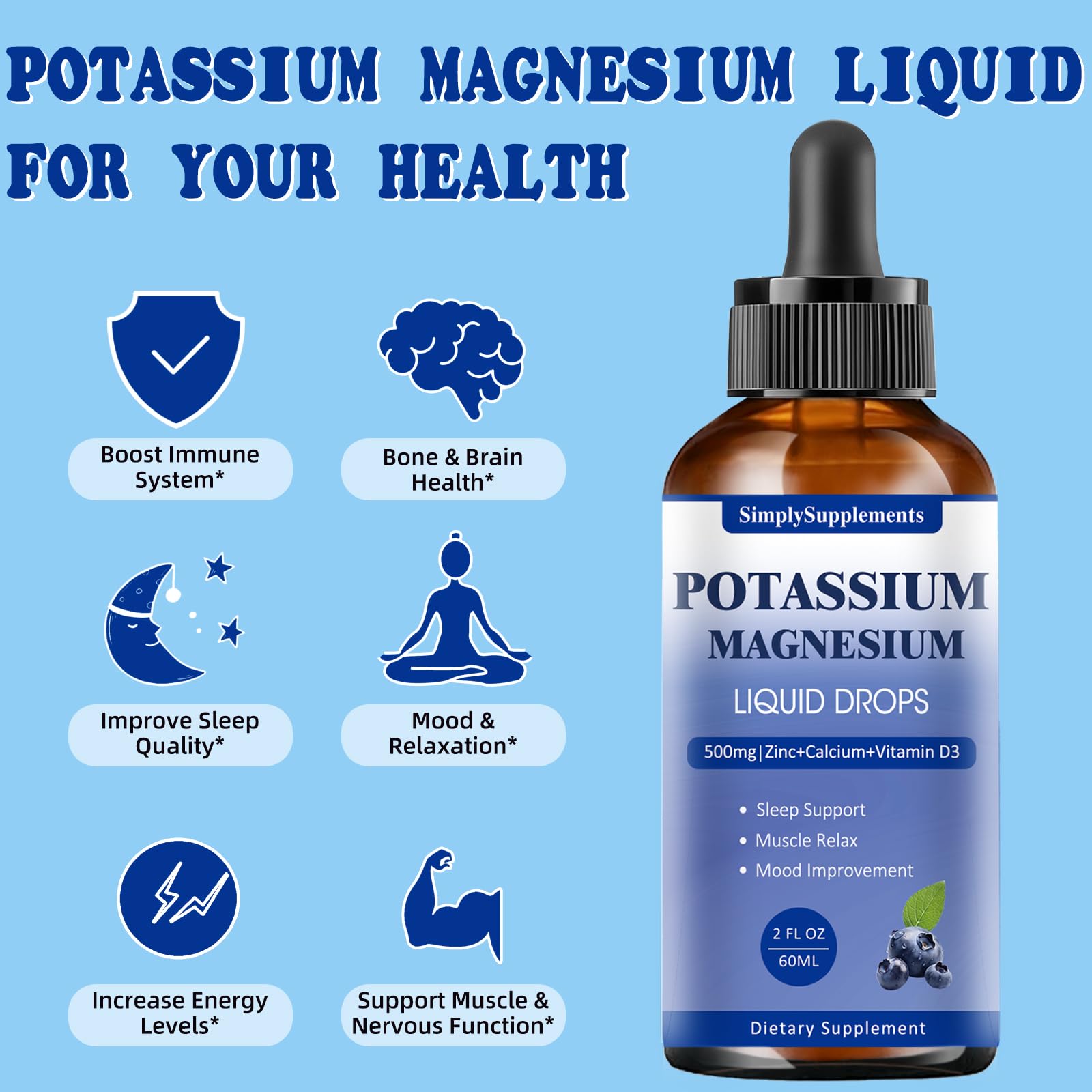 liquid drops for easy absorption