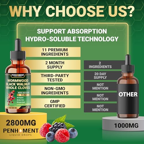 liquid drops for easy consumption