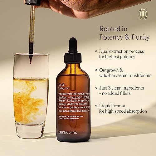 Liquid drops for easy mushroom intake