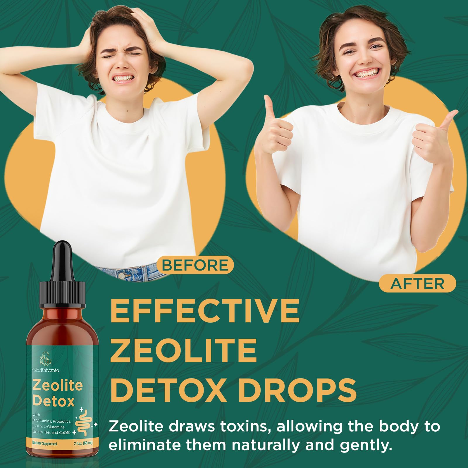 liquid drops for enhanced energy levels