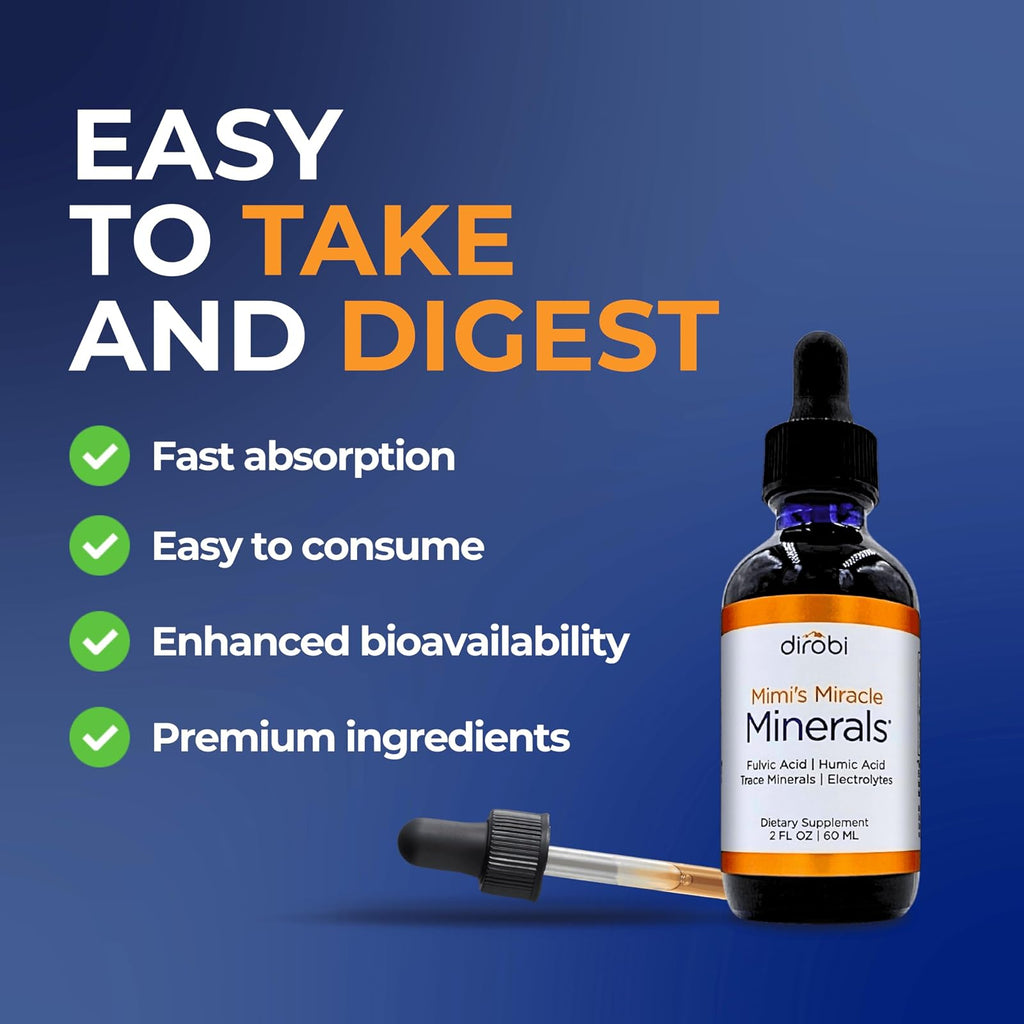liquid drops for essential trace minerals
