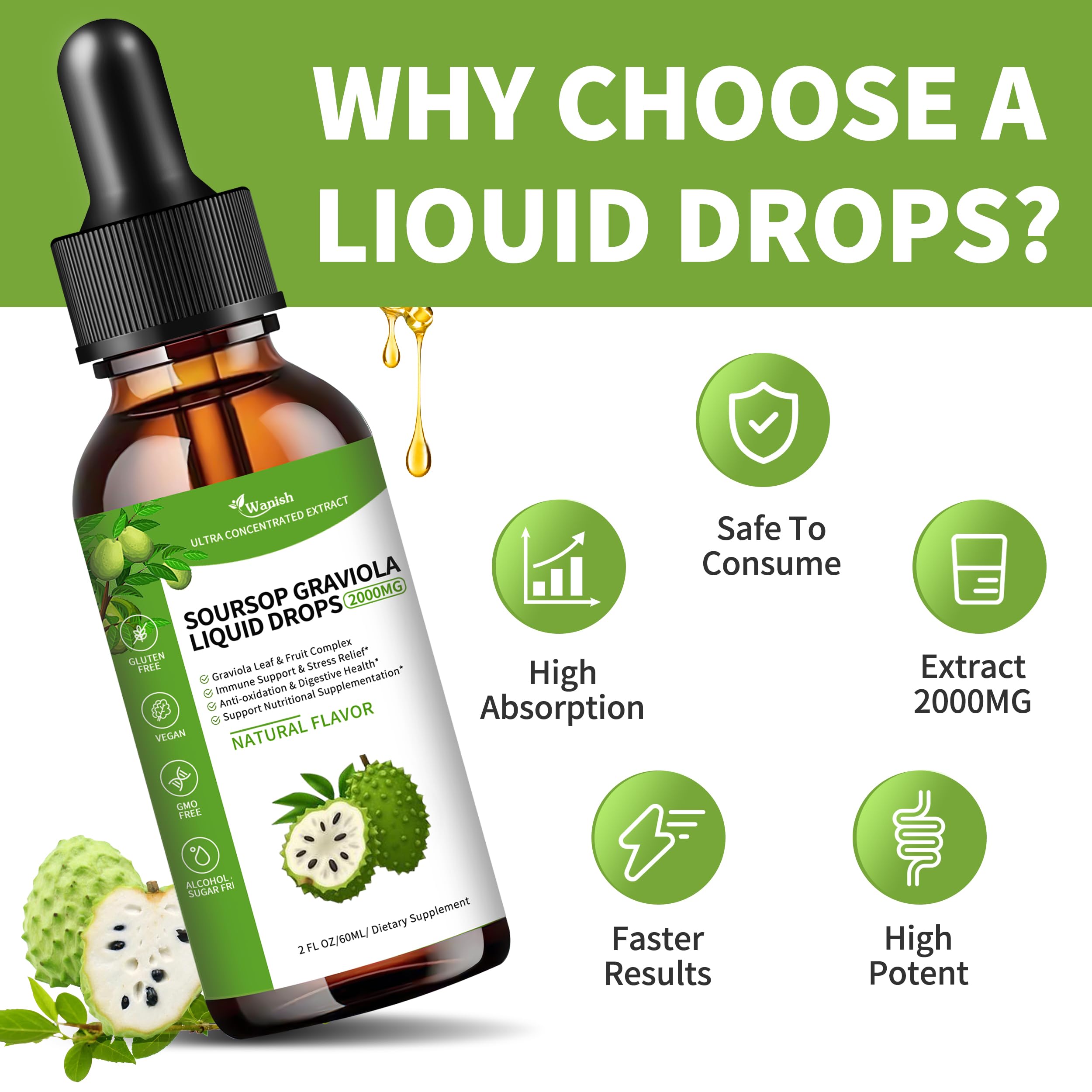 liquid drops for holistic health
