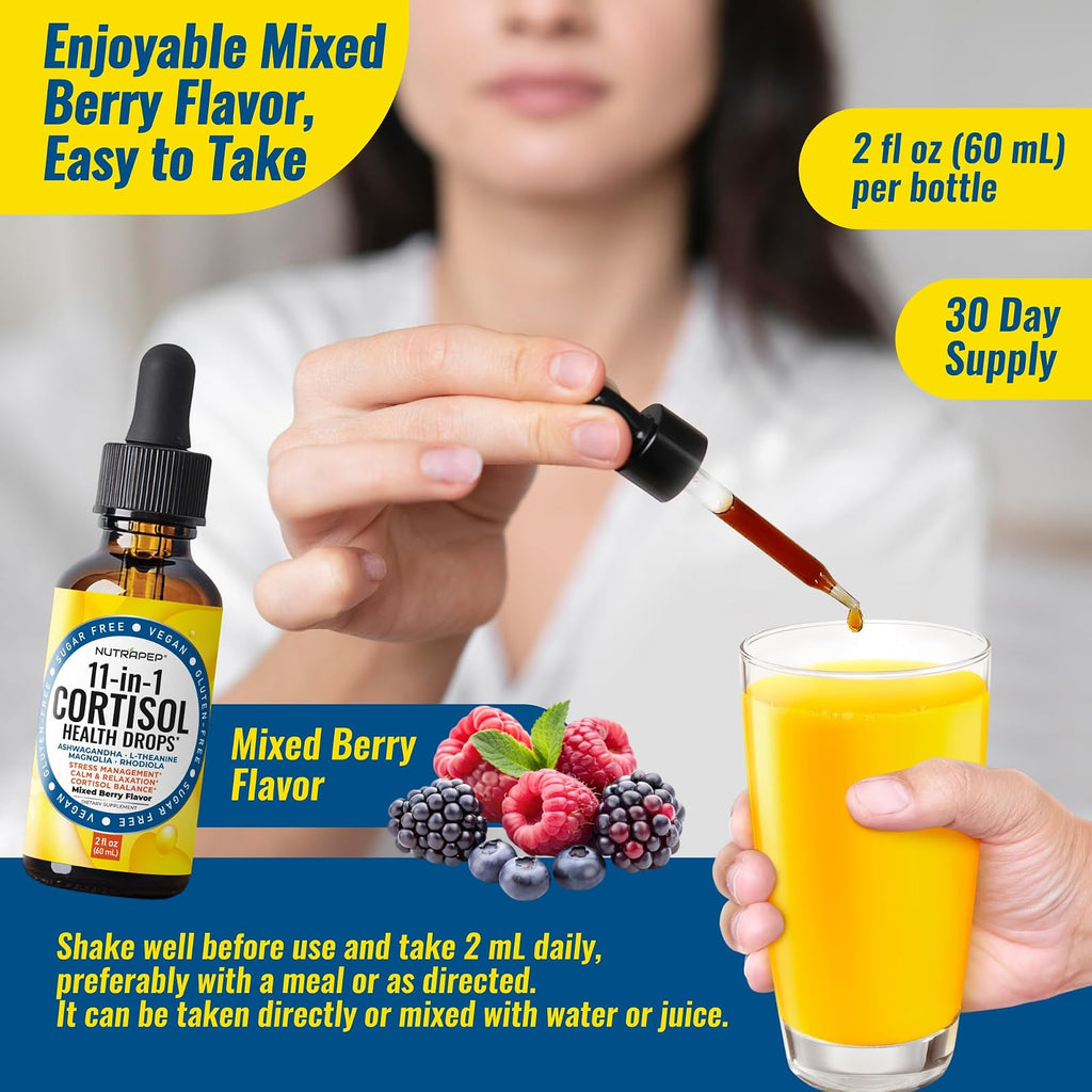 Liquid drops for hormonal balance