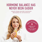 Liquid drops for hormonal health
