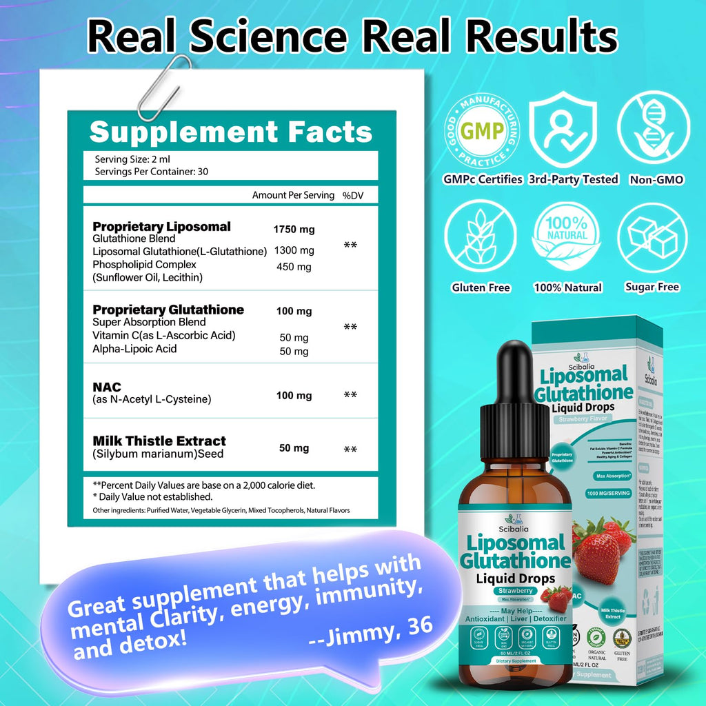 Liquid drops for immune health
