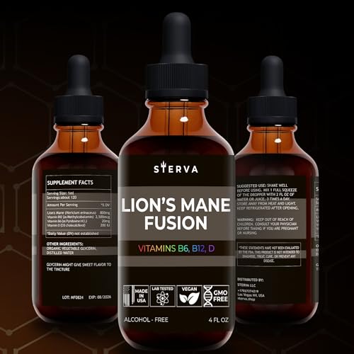 Liquid drops for improved mental clarity