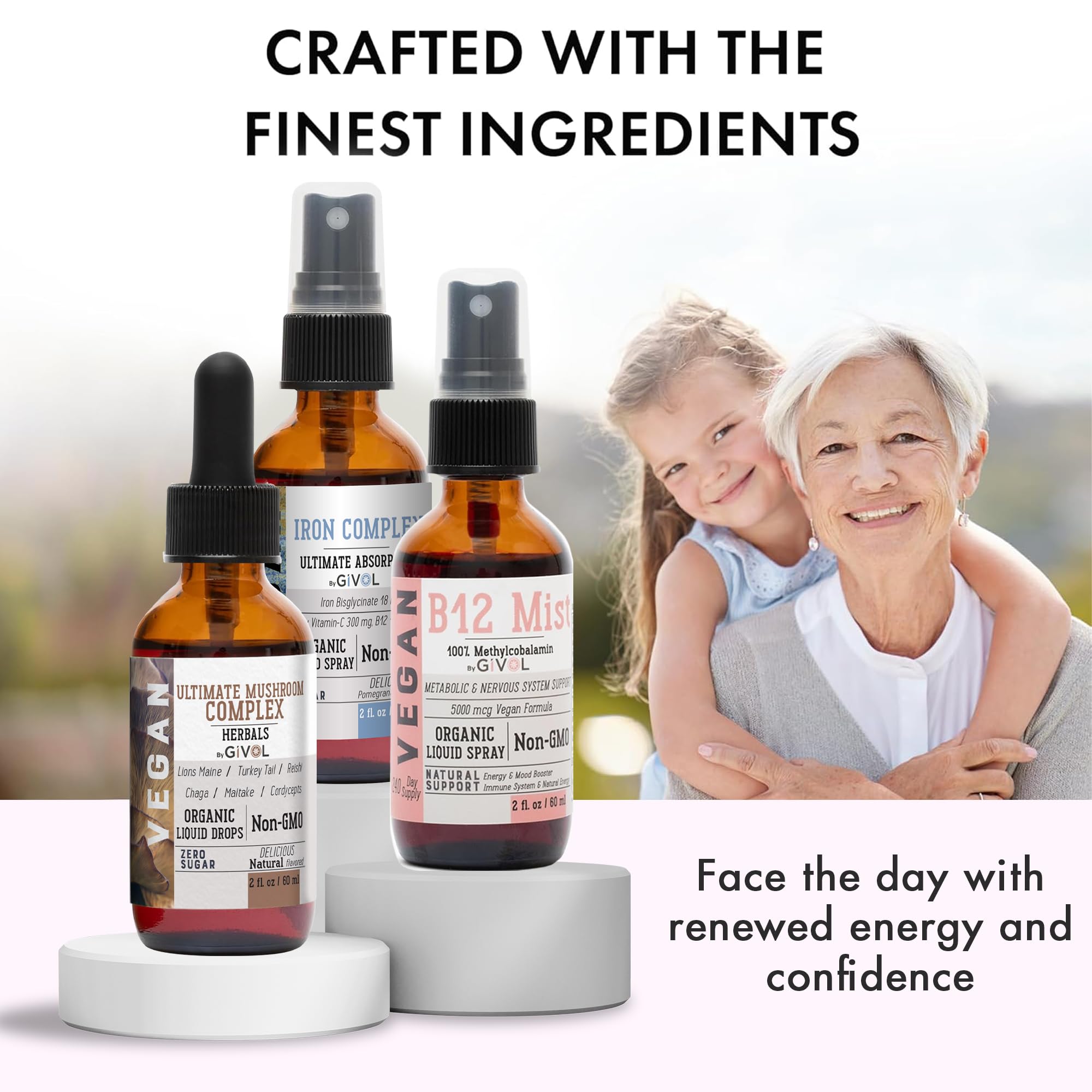 liquid drops for improved vitality