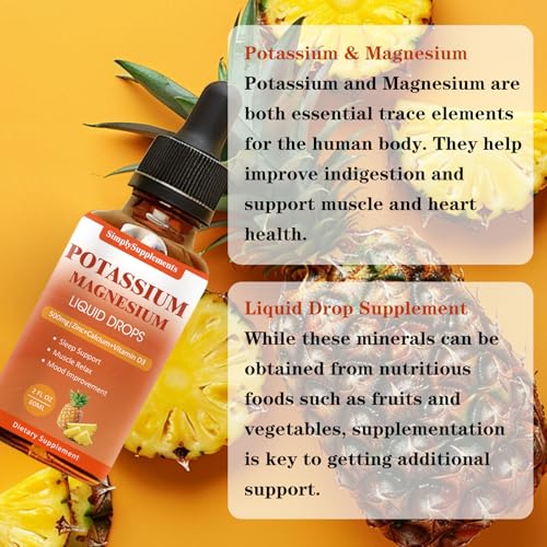 liquid drops for low potassium levels