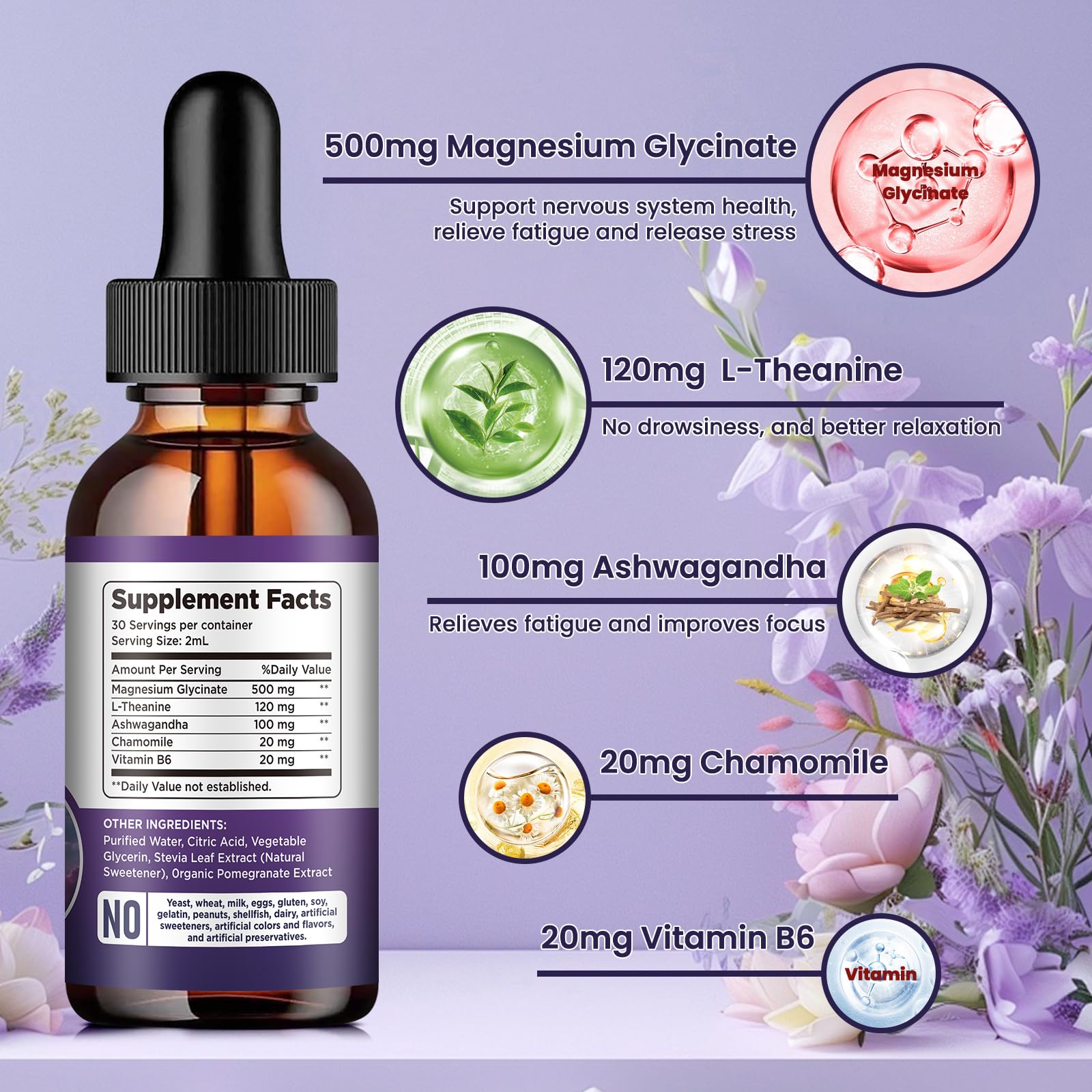 liquid drops for magnesium supplementation