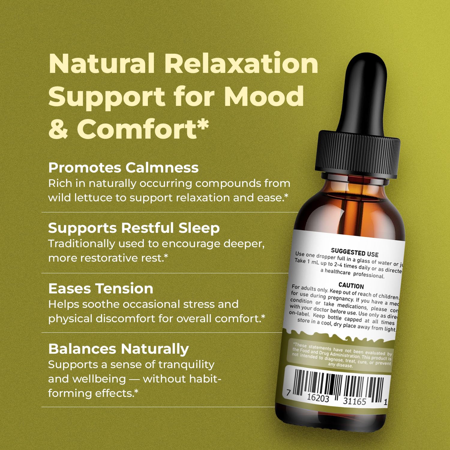 Liquid drops for mental clarity
