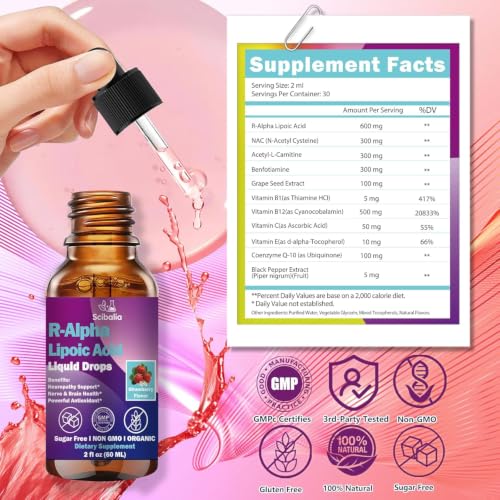 liquid drops for metabolic health