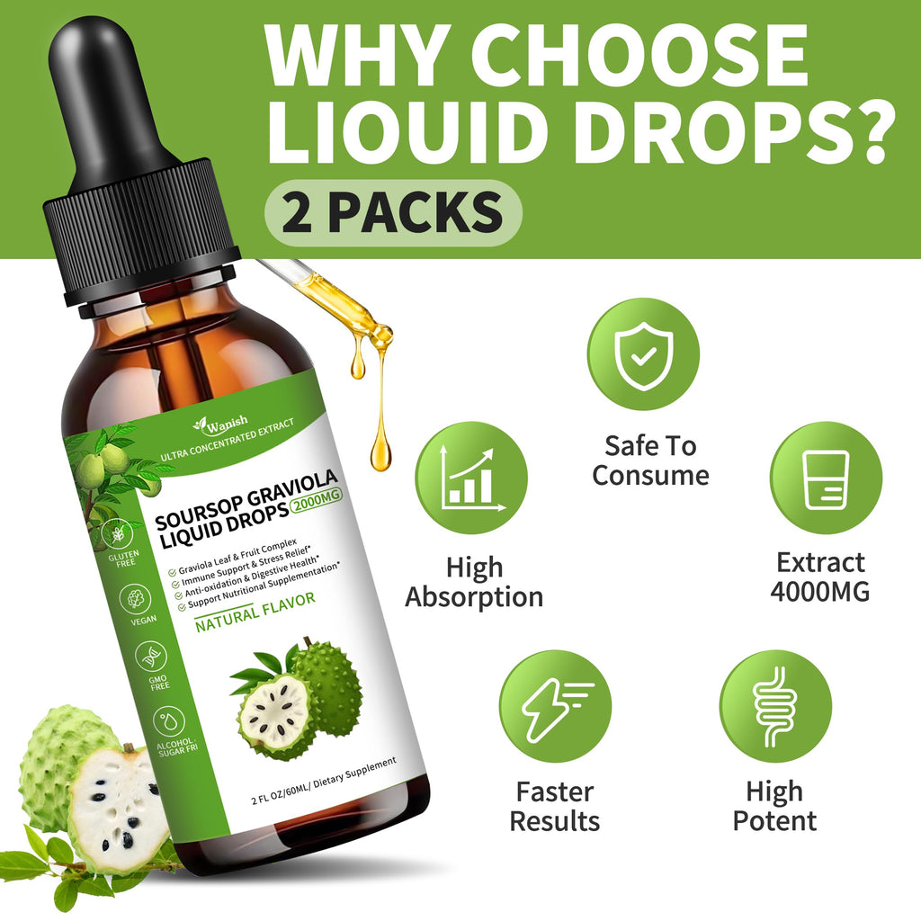 liquid drops for quick absorption