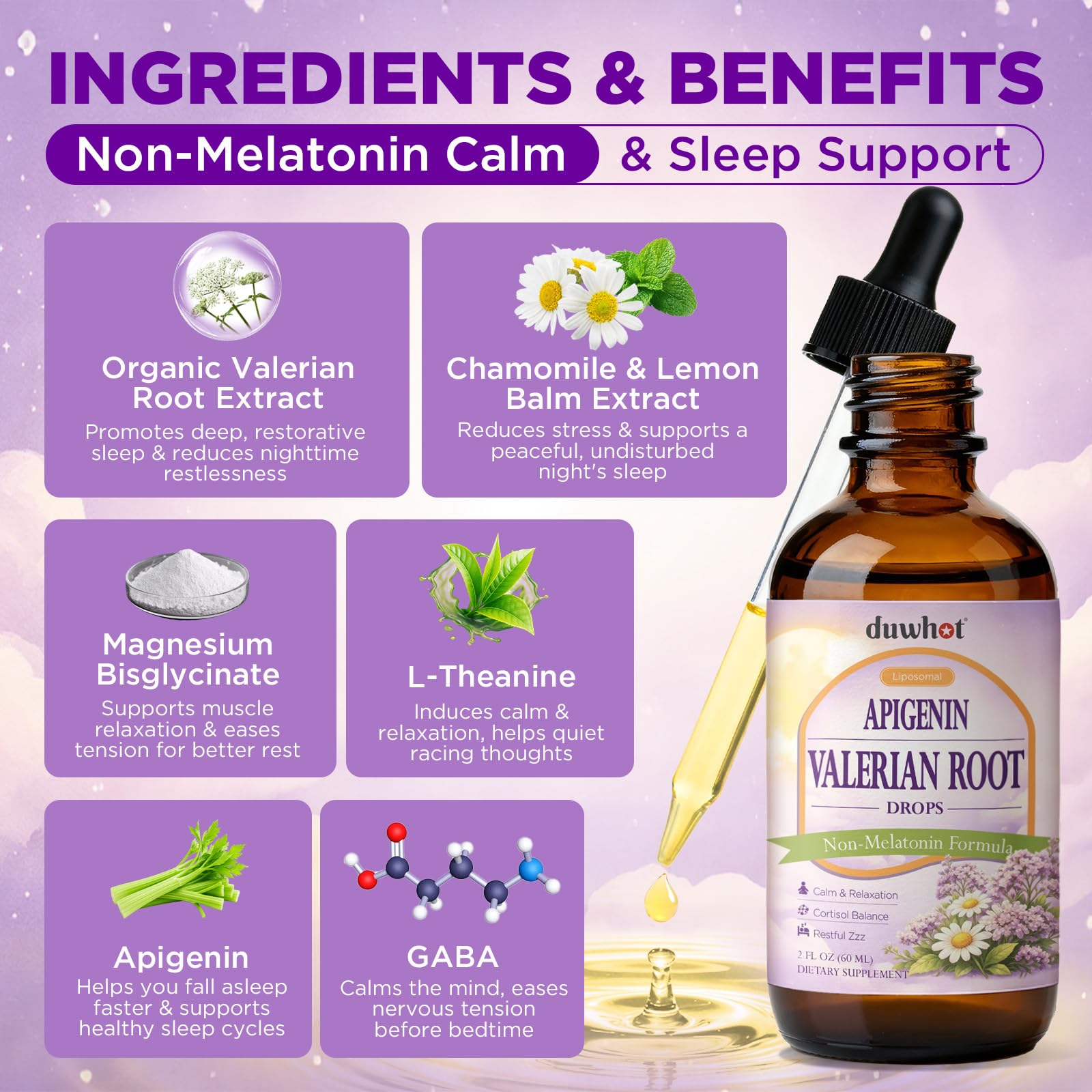 liquid drops for restful sleep