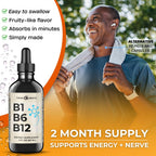 liquid drops for vitamin absorption