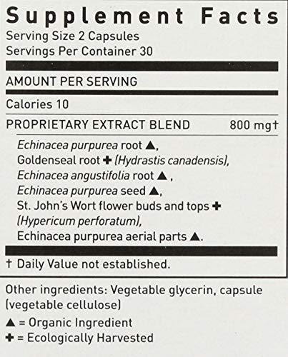 liquid echinacea capsules for vitality