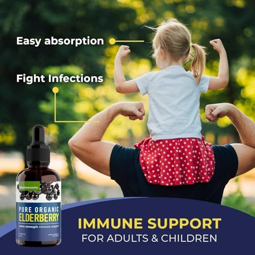 liquid elderberry drops for daily use