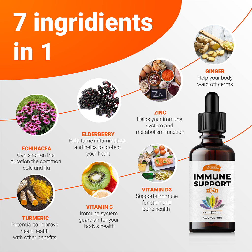 liquid elderberry drops for immunity