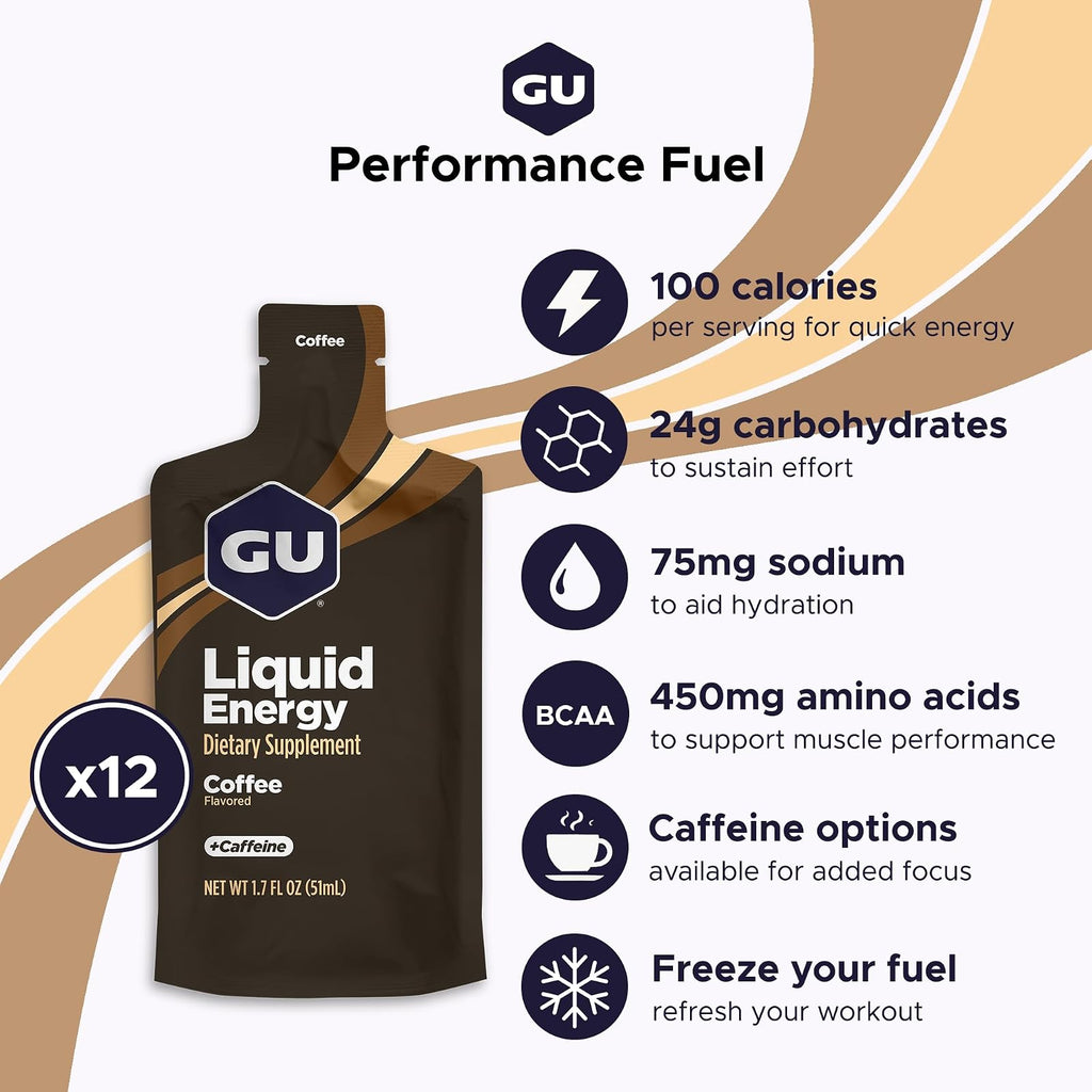 Liquid energy boost for endurance