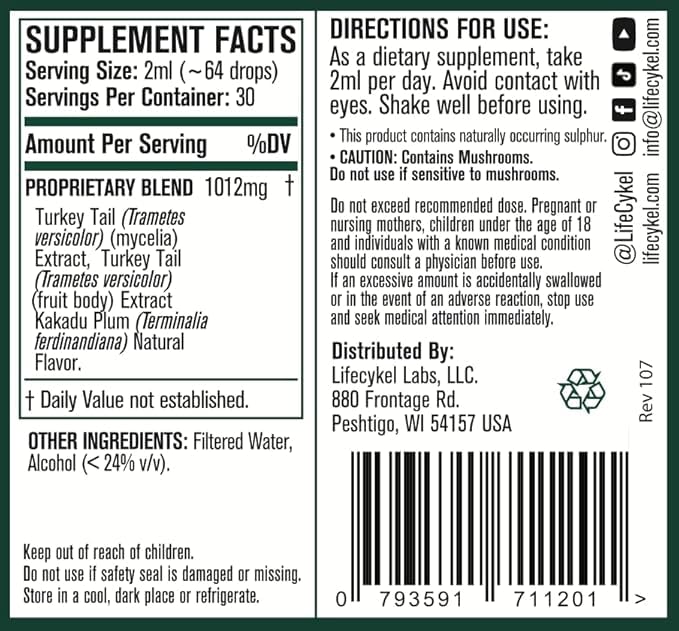 liquid extract for enhanced immunity