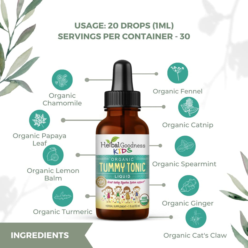 liquid extract for kids digestion