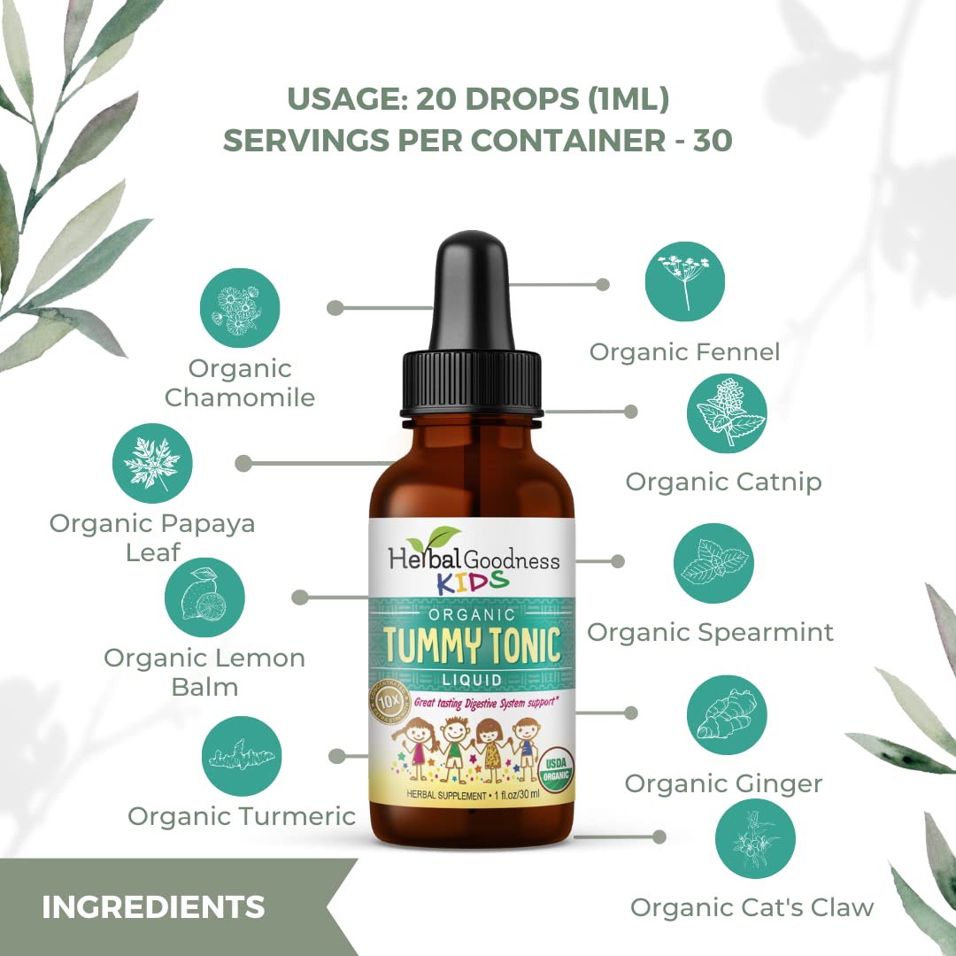 liquid extract for kids digestion