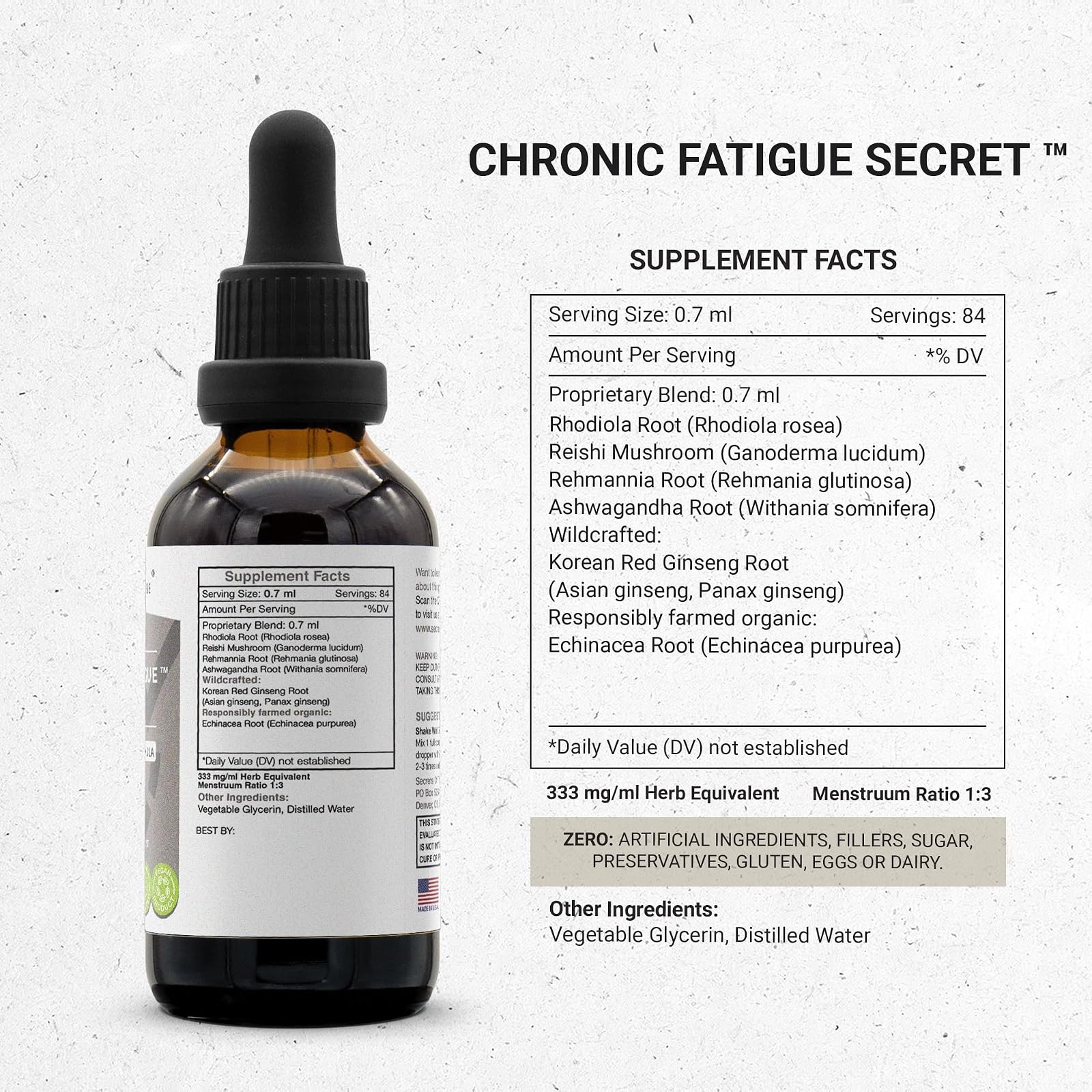 liquid extract for vitality support