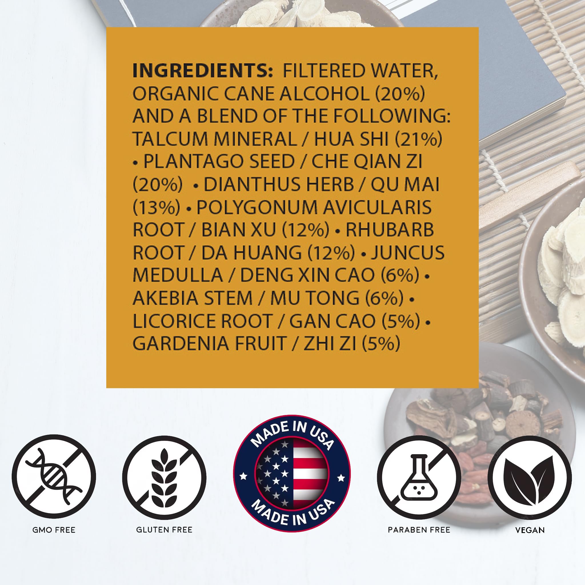 liquid extract with convenient dropper