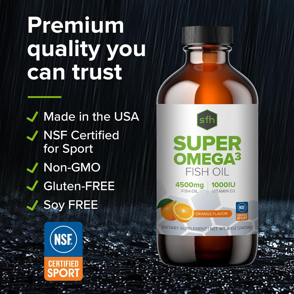 liquid fish oil for easy absorption