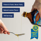 liquid fish oil for easy dosing