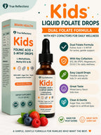 Liquid folate supplement for kids