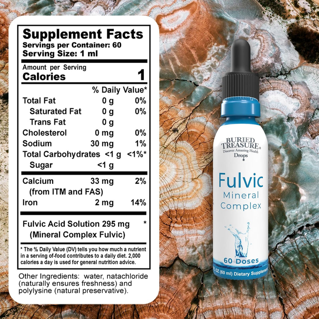 liquid fulvic mineral supplement