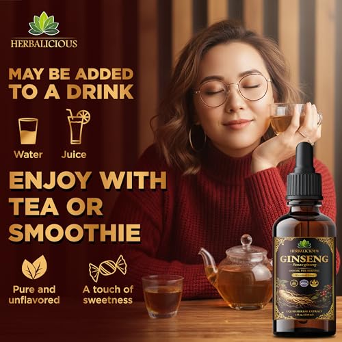 liquid ginseng drops for energy