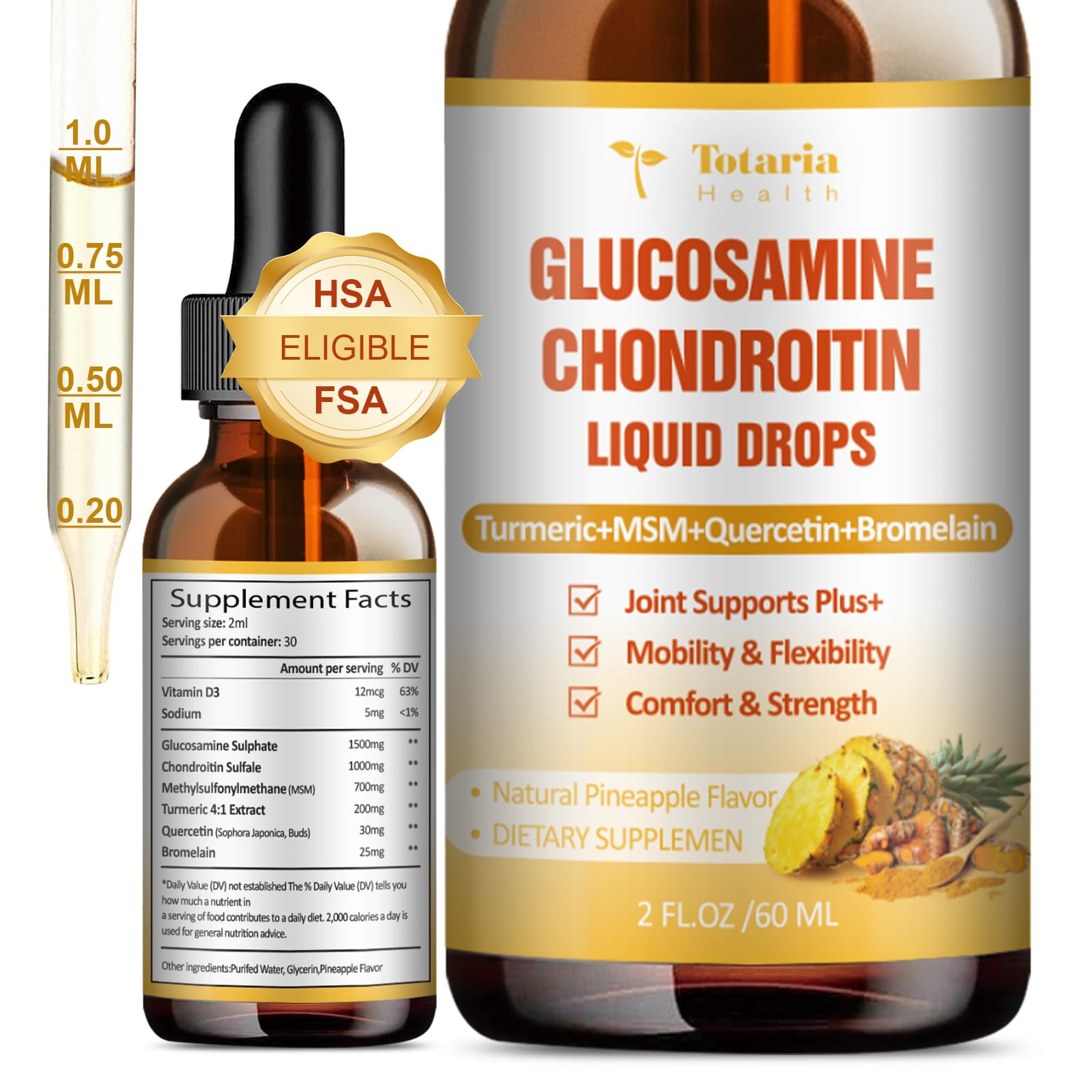 liquid glucosamine chondroitin drops