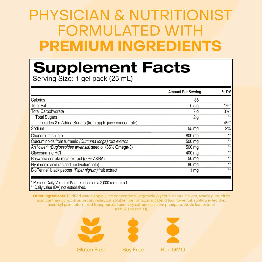 liquid glucosamine chondroitin msm formula