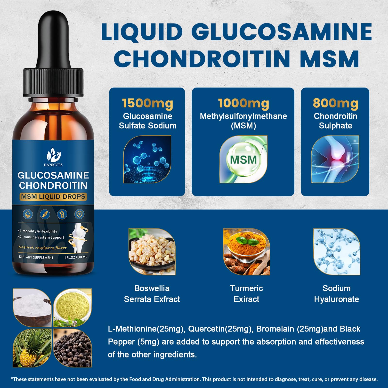liquid glucosamine for easy absorption