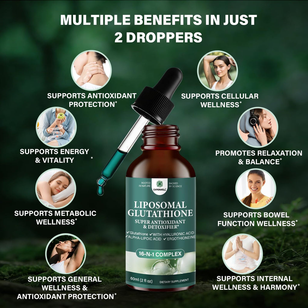 Liquid glutathione for immune support